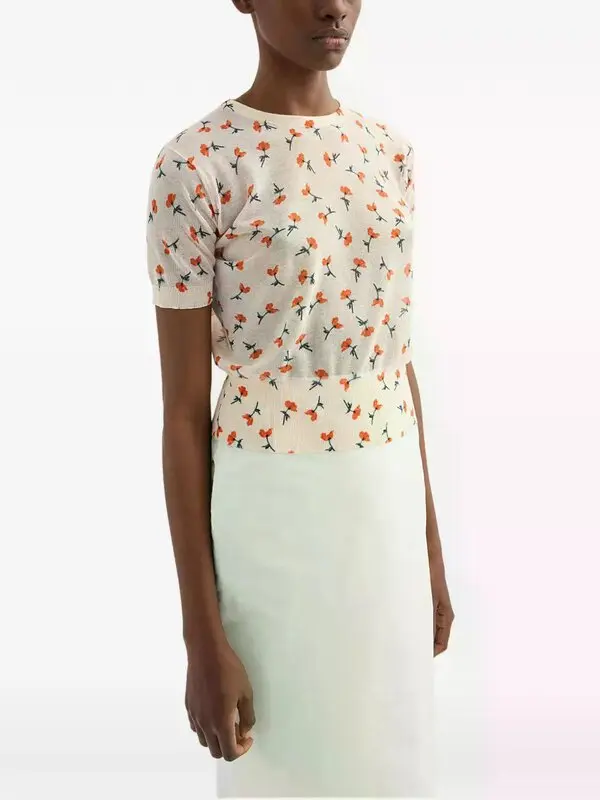 JIL SANDER Printed T-shirt