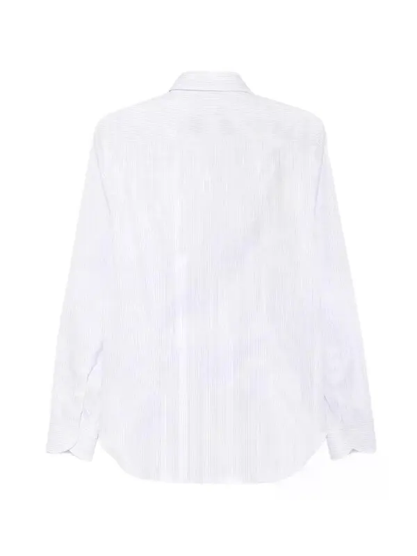 Canali Striped Shirt - White