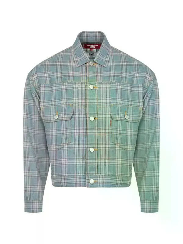 Junya Watanabe Check-patterned Shirt Jacket