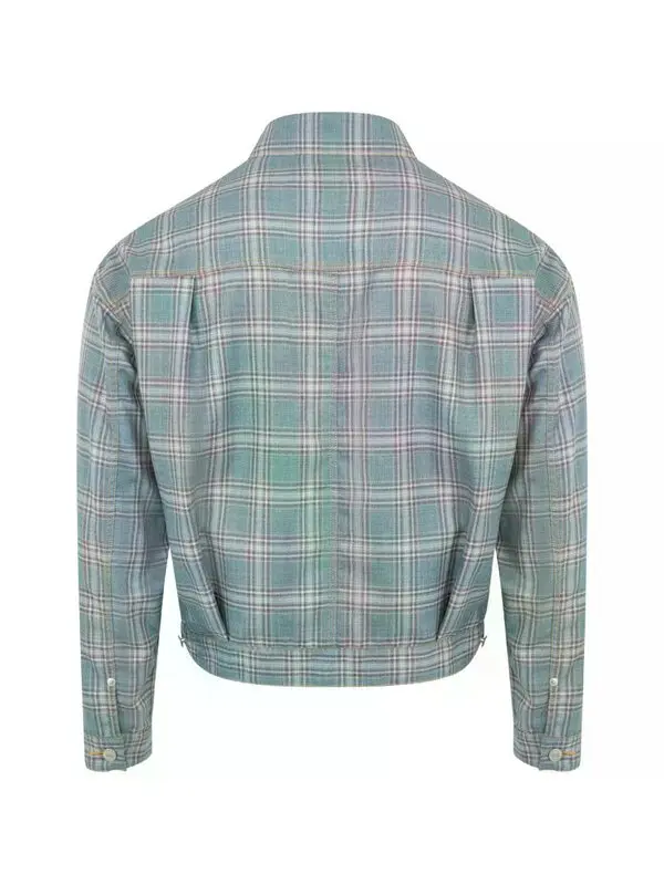 Junya Watanabe Check-patterned Shirt Jacket