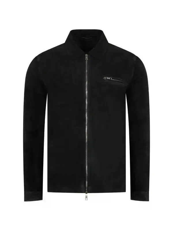 GIORGIO BRATO Zip Suede Jacket