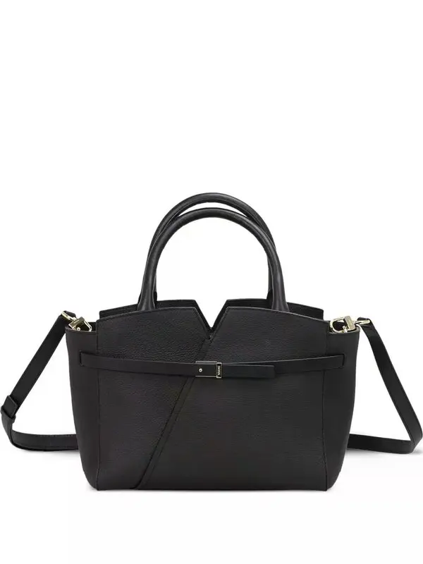 BOSS Leather Tote Bag With Detachable Strap