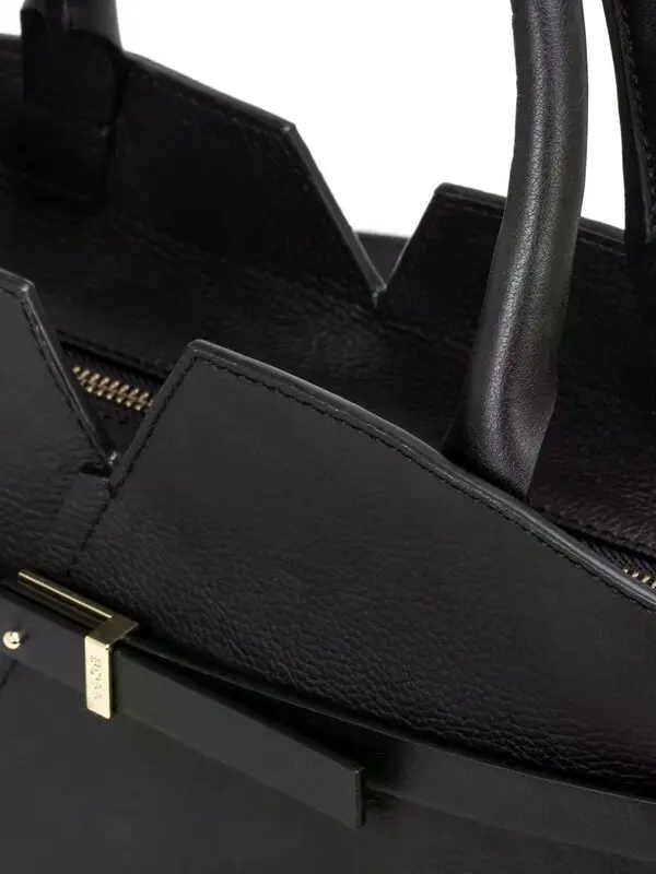 BOSS Leather Tote Bag With Detachable Strap