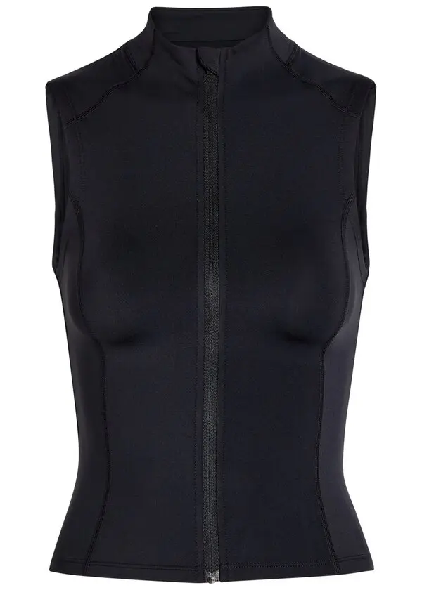 TALA Skinluxe Sleeveless Stretch-jersey Jacket