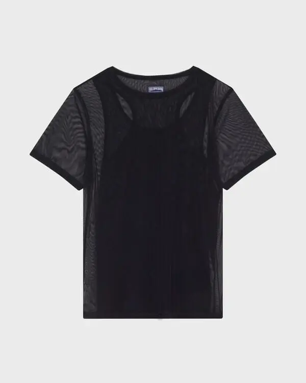 Vilebrequin Tulle T-shirt With Integrated Tank