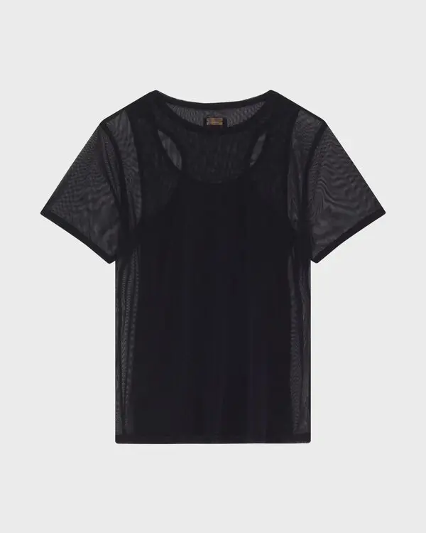 Vilebrequin Tulle T-shirt With Integrated Tank