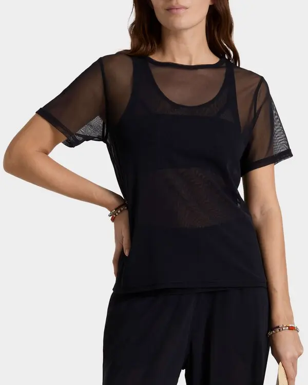 Vilebrequin Tulle T-shirt With Integrated Tank