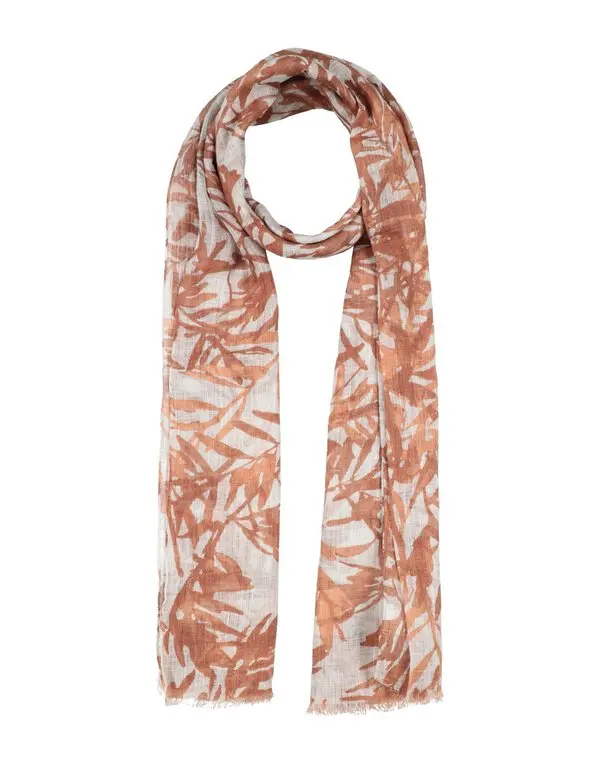 Brunello Cucinelli Scarf Linen, Cupro, Polyester - Beige