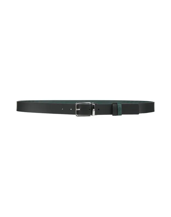 Montblanc Textured-leather Belt - Green