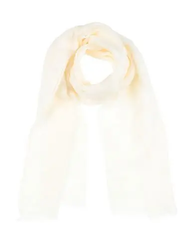 Brunello Cucinelli Scarf Ivory Linen - White