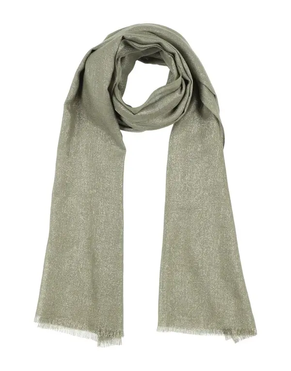 Brunello Cucinelli Scarf Cashmere, Silk, Polyamide - Green