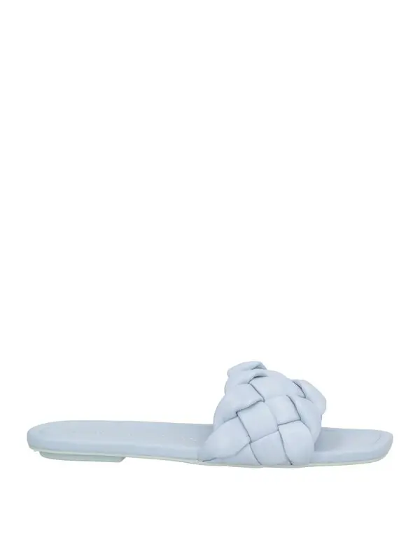 STUART WEITZMAN Leather Slide Sandals