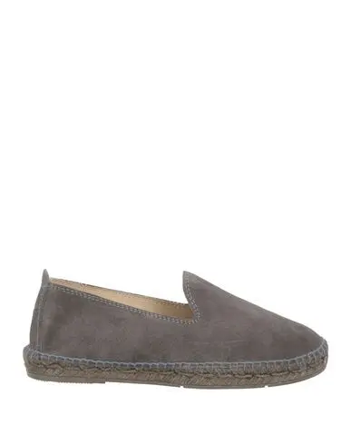 Manebí Leather Espadrilles - Grey
