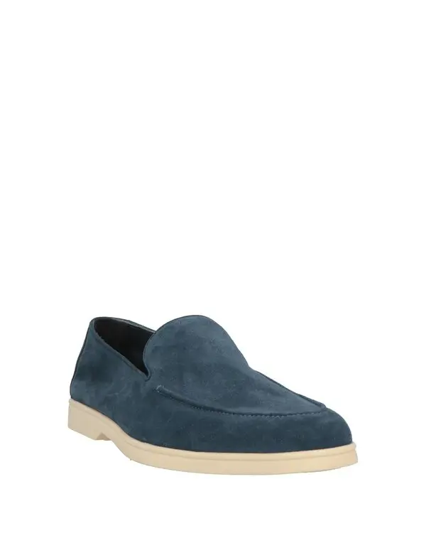 DOUCAL'S Leather Loafers - Blue