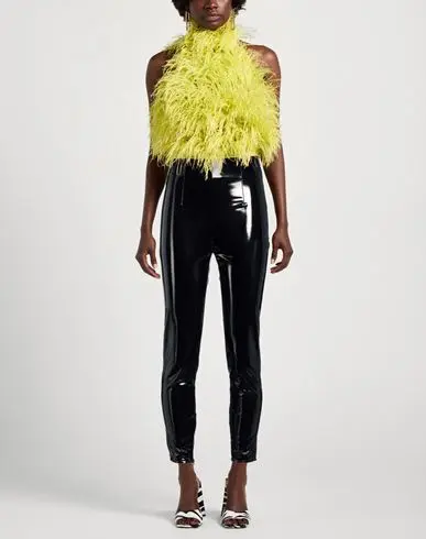 Elisabetta Franchi Skinny Patent-effect Pants