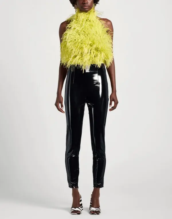 Elisabetta Franchi Skinny Patent-effect Pants