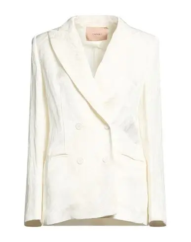 TWINSET Double-breasted Blazer - White