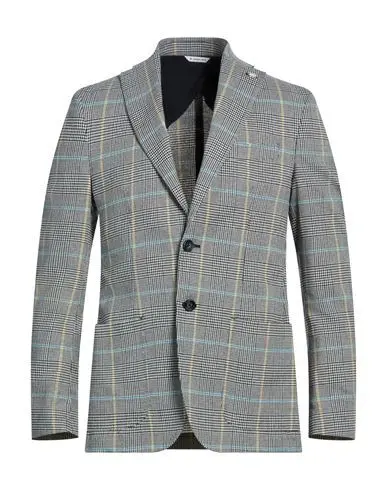 MANUEL RITZ Blazer Size Polyester, Cotton, Elastane
