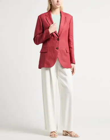 Brunello Cucinelli Single-breasted Blazer In Hemp And Linen