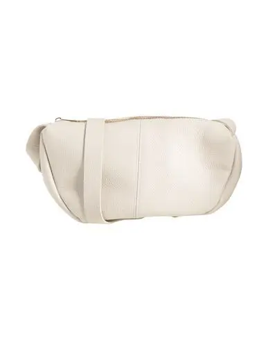 LAURA DI MAGGIO Leather Hobo Cross-body Bag - Cream
