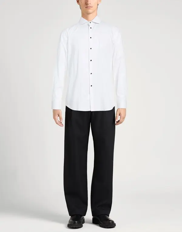 MANUEL RITZ Shirt Size Cotton, Elastane