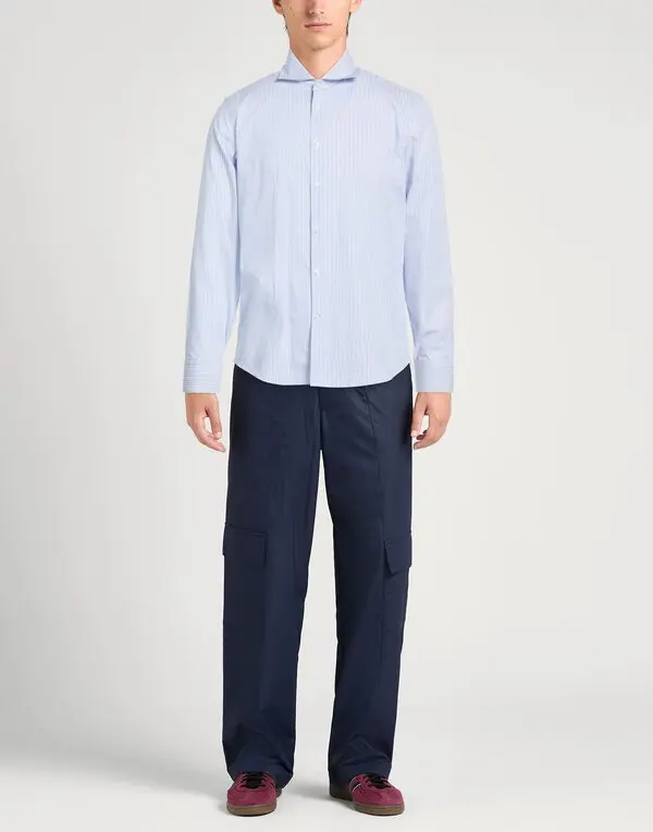 MANUEL RITZ Shirt Size Cotton - Blue