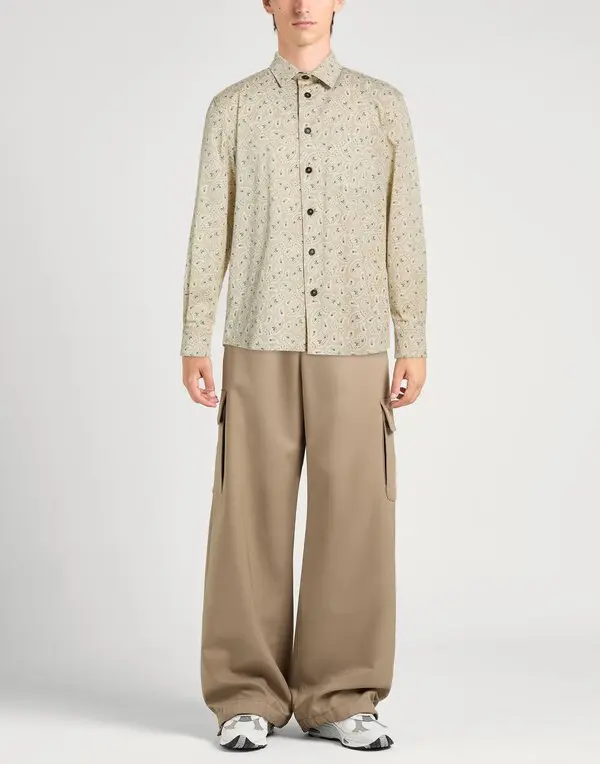 MANUEL RITZ Shirt Size Cotton, Elastane