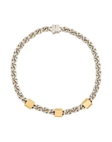 Dsquared2 Brass Pendant Necklace - Silver
