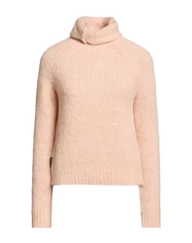 ALESSIA SANTI Turtleneck In Alpaca Wool Blend - Blush