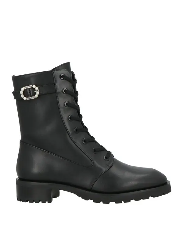 STUART WEITZMAN Ankle Leather Combat Boots