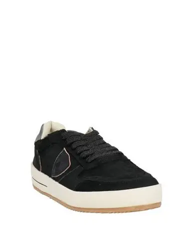 Philippe Model Low-top Leather Sneakers - Black