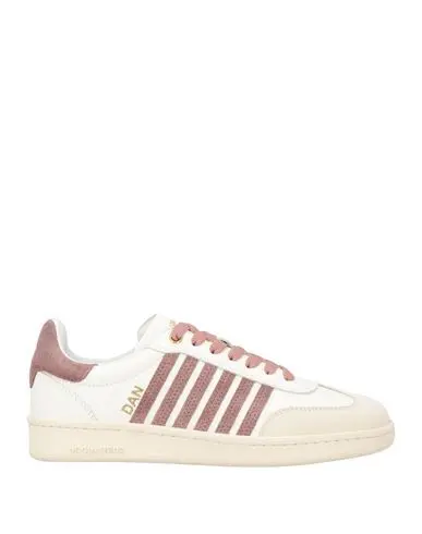 Dsquared2 Calfskin Low-top Sneakers - White