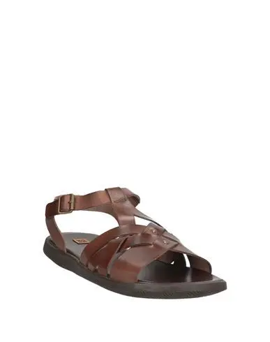 Moma Leather Sandals - Brown