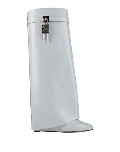 Givenchy Boots In Light Leather - Grey
