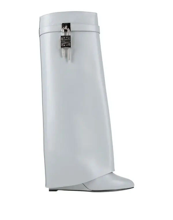 Givenchy Boots In Light Leather - Grey