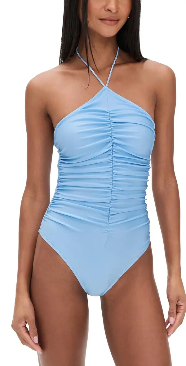 Solid & Striped The Mina One-piece Swimsuit - Blue Lagoon