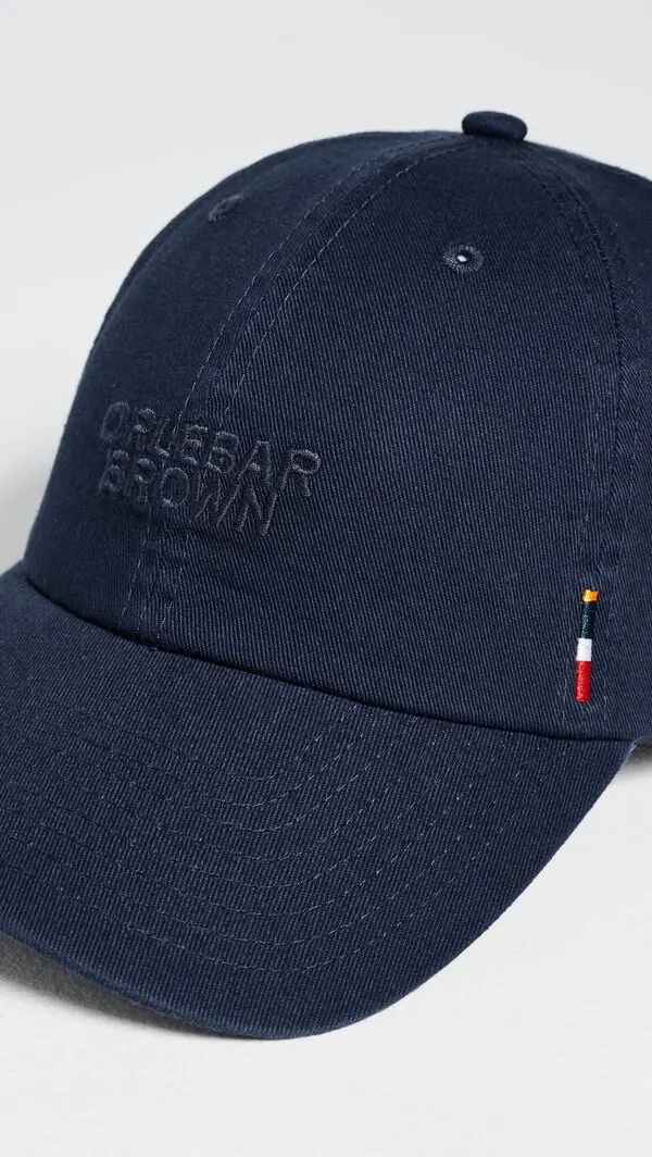 Orlebar Brown Barney Baseball Cap - Night Iris