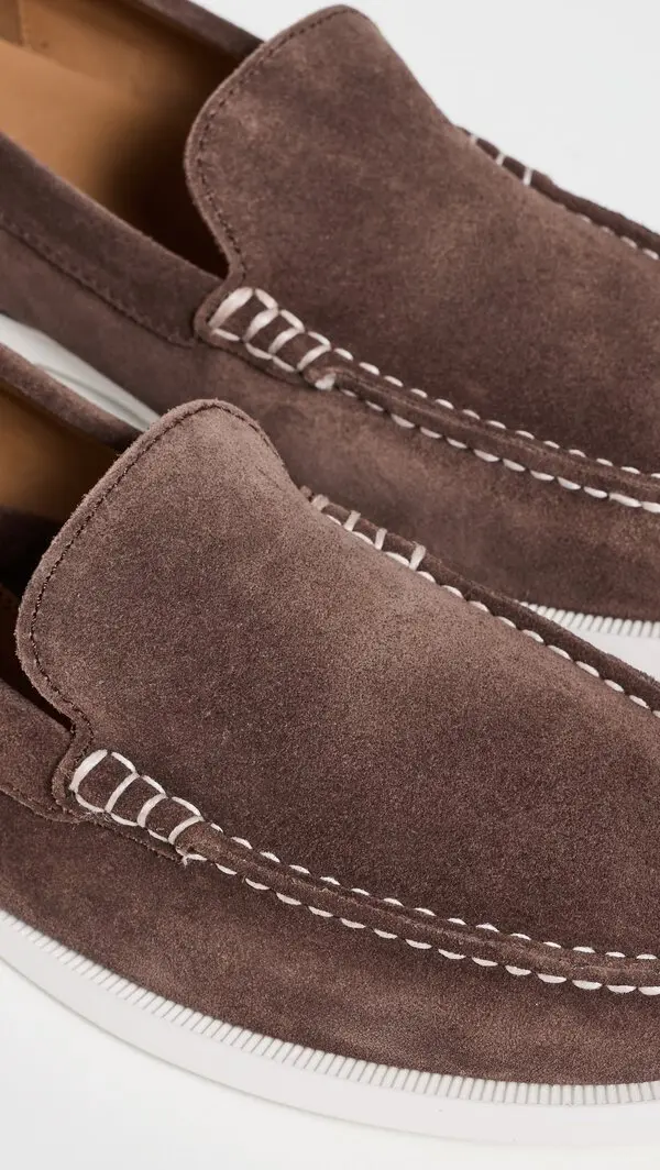 Polo Ralph Lauren Merton Suede Loafers - Dark Brown