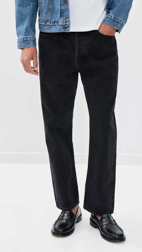 AGOLDE Relaxed Straight Leg Jeans - Kember