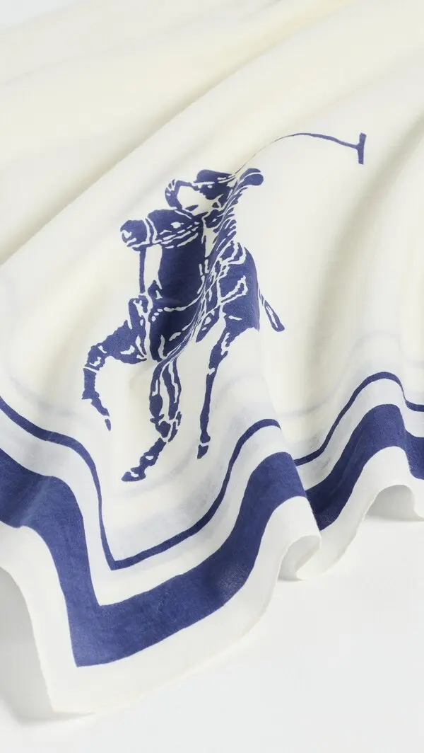 Polo Ralph Lauren Pony Square Scarf
