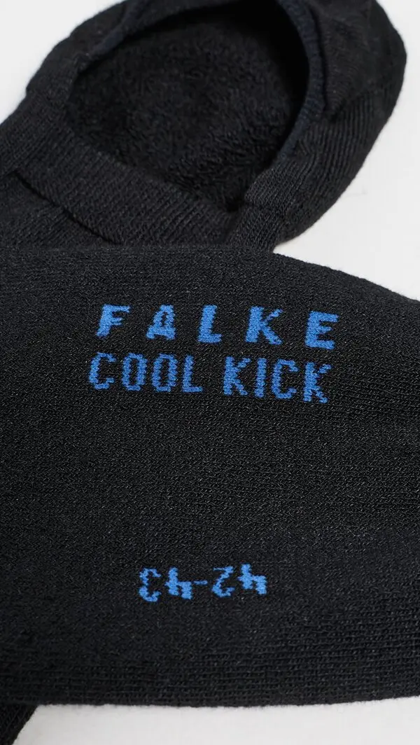 Falke Cool Kick Invisible Socks - Black