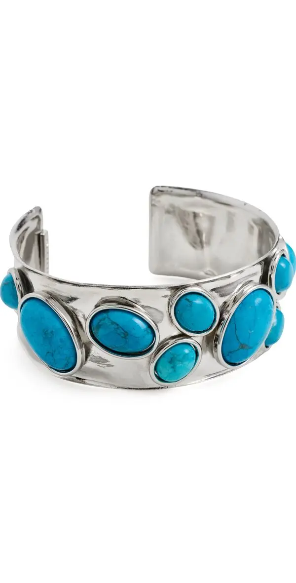 LELET NY Vega Stone Cuff - Turquoise