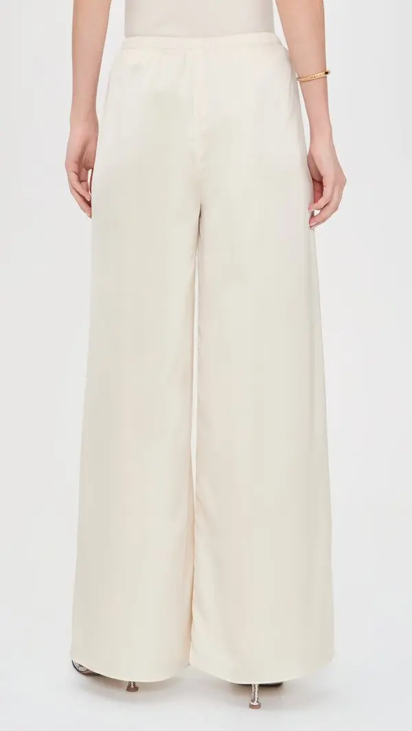 FAVORITE DAUGHTER Satin Wide Leg Pants