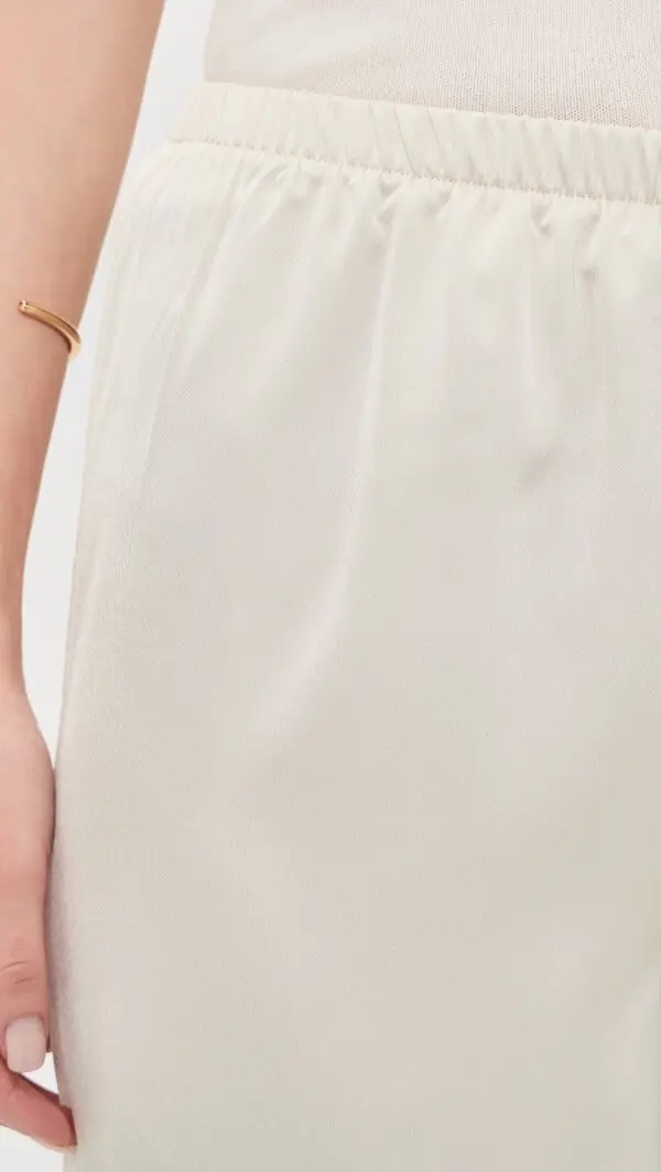 FAVORITE DAUGHTER Satin Wide Leg Pants