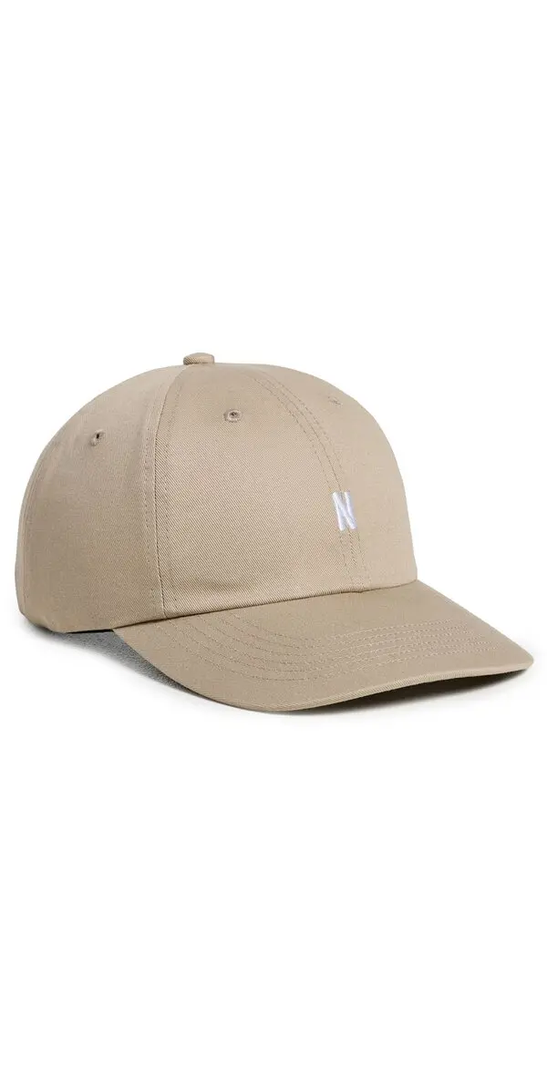 Norse Projects Twill Cap - Utility Khaki