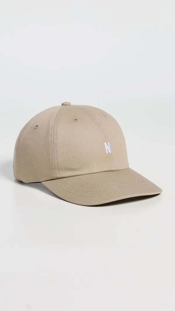 Norse Projects Twill Cap - Utility Khaki