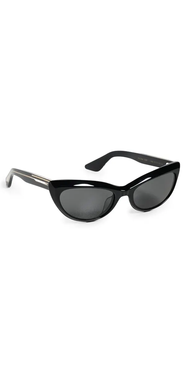 Oliver Spencer X Khaite 1963c Sunglasses - Black/grey