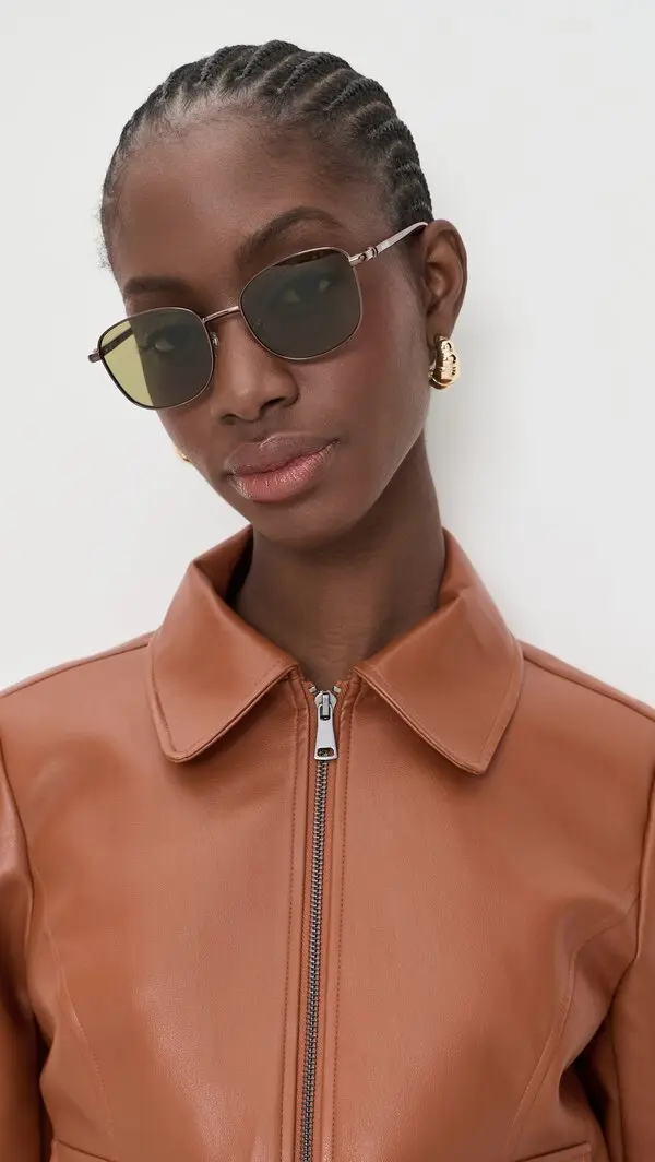Jacquemus Round Metal Sunglasses