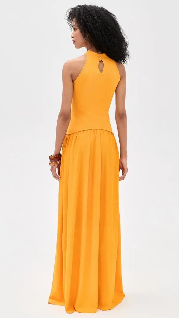 Solid & Striped The Isola Maxi Dress - Pineapple