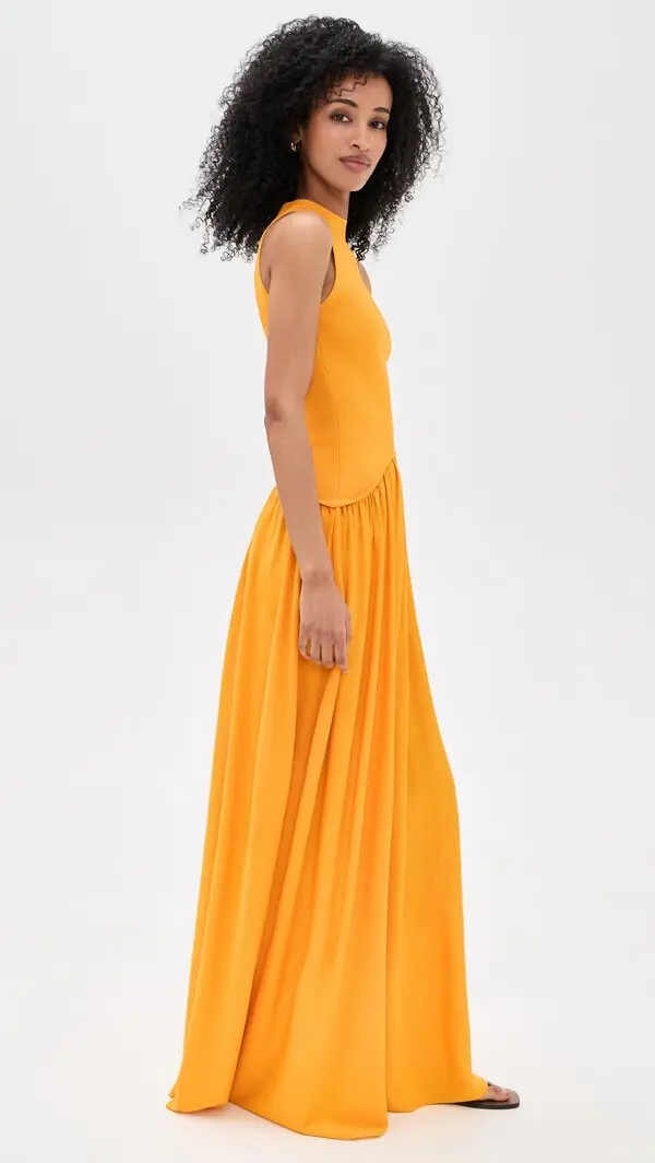 Solid & Striped The Isola Maxi Dress - Pineapple